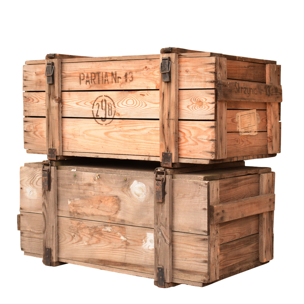 Large 180L transport box chest Solid boxes chests
